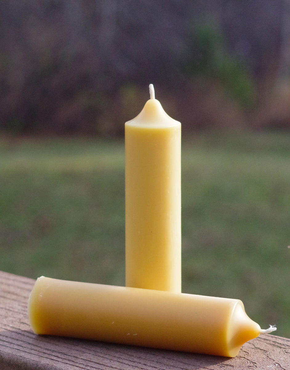 Beeswax Pillar Candles – Karl's Wheelhouse